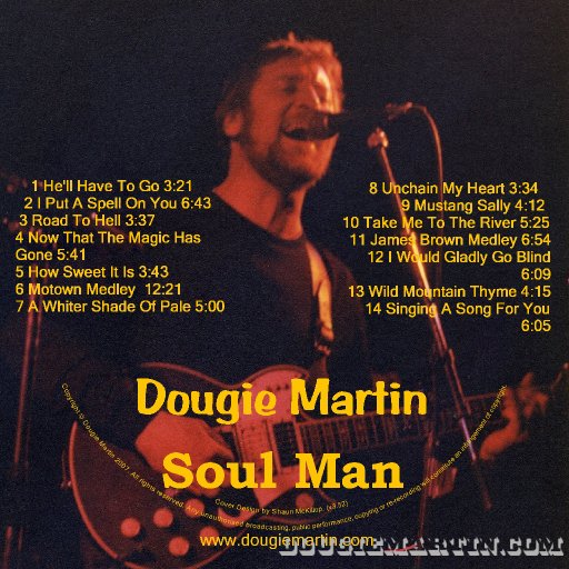 Soul Man - Album Download - Dougie Martin | Dougie Martin - Godfather ...